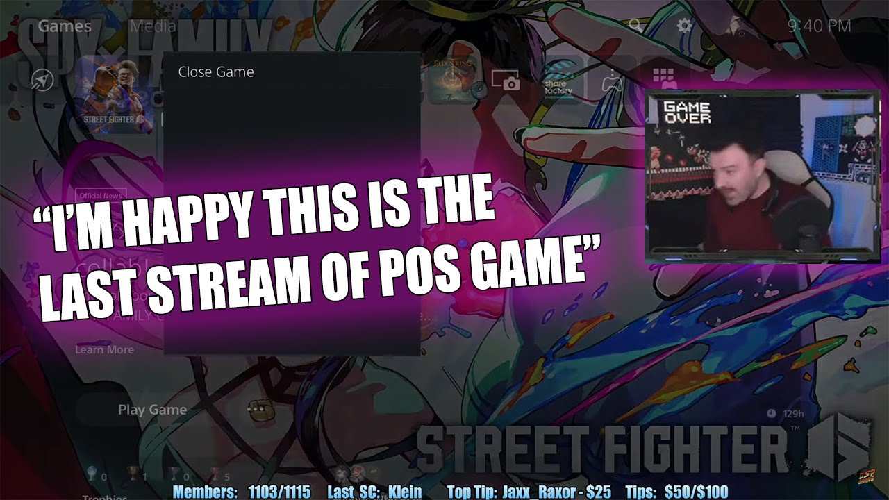 DSP Completely Insufferable Rage Insulting Rivals in His Last SF6 ...