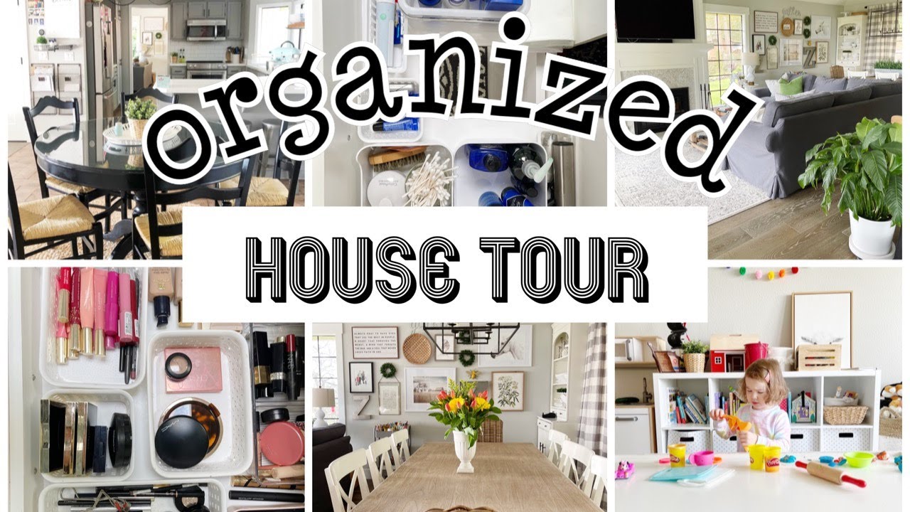 My Organized Home Tour- REAL LIFE ORGANIZING SOLUTIONS - YouTube