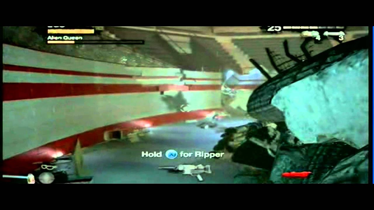 Duke Nukem Forever level boss Alien Queen walkthrough video.wmv - YouTube