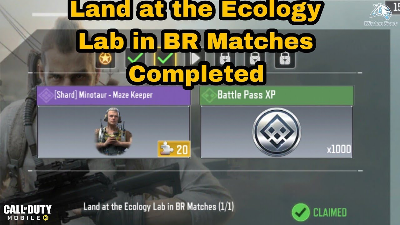 How to Land at the Ecology Lab in BR Matches Cod Mobile 2023 - YouTube
