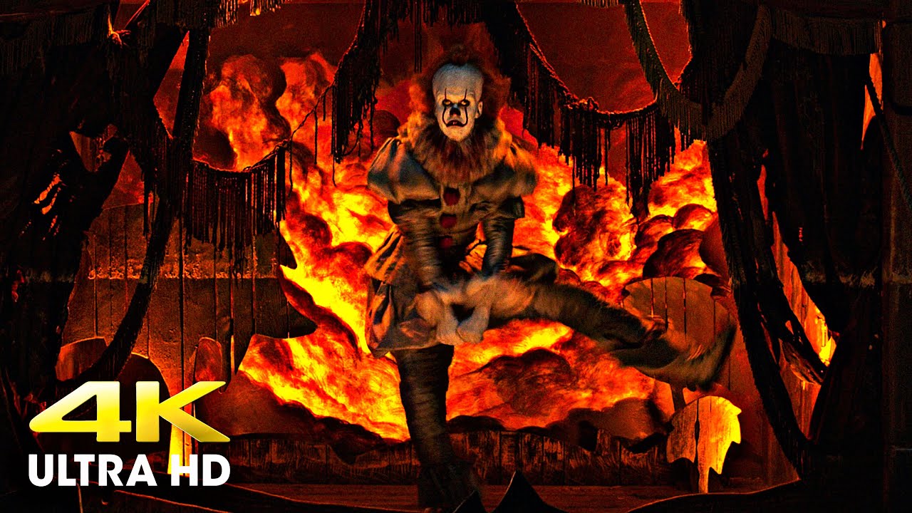 IT (2017) - Pennywise The Dancing Clown Scene [4K UHD] - YouTube