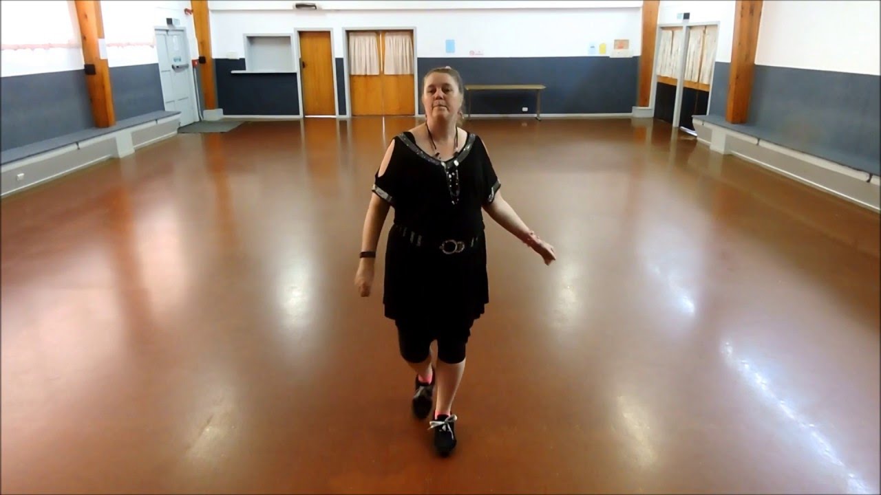 One Call Away line dance - Josh Talbot - YouTube