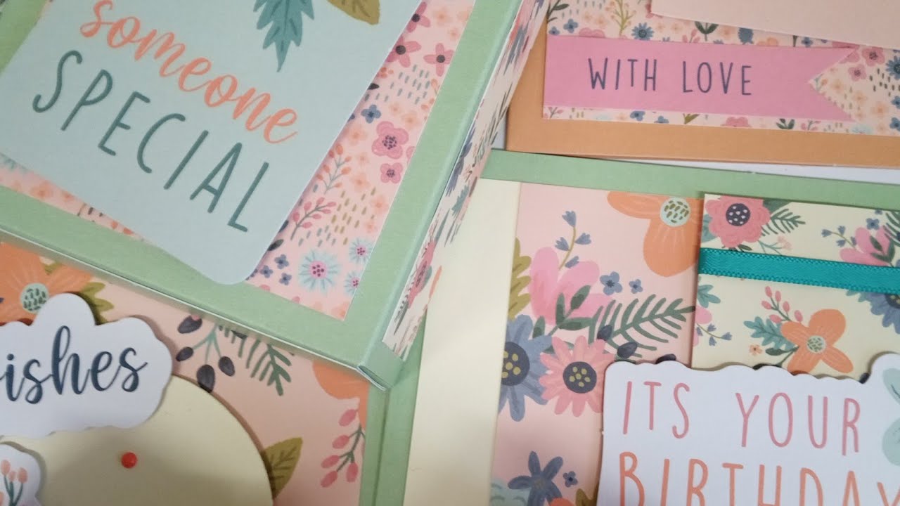 Violet Studio card kit , what did I do with the other five card blanks ...