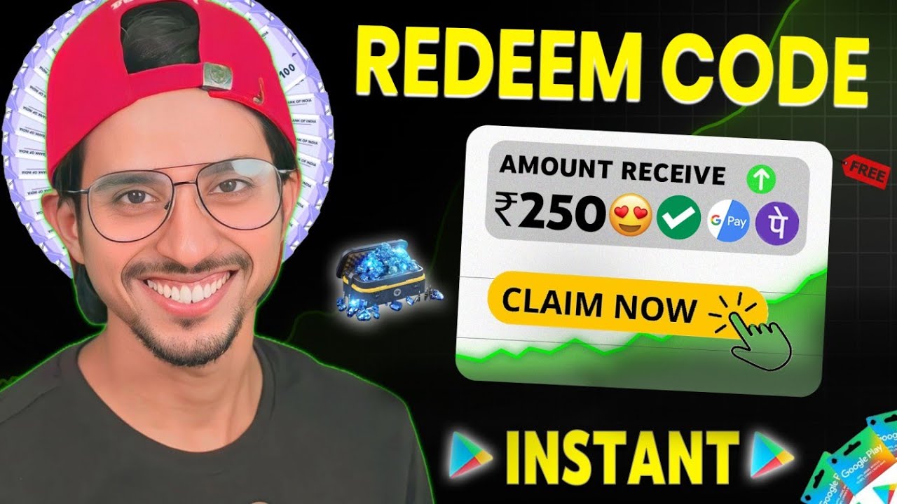 Free Redeem Codes 2025 🔥 | Free Fire Diamonds & Google Play Codes Free Pao! - YouTube