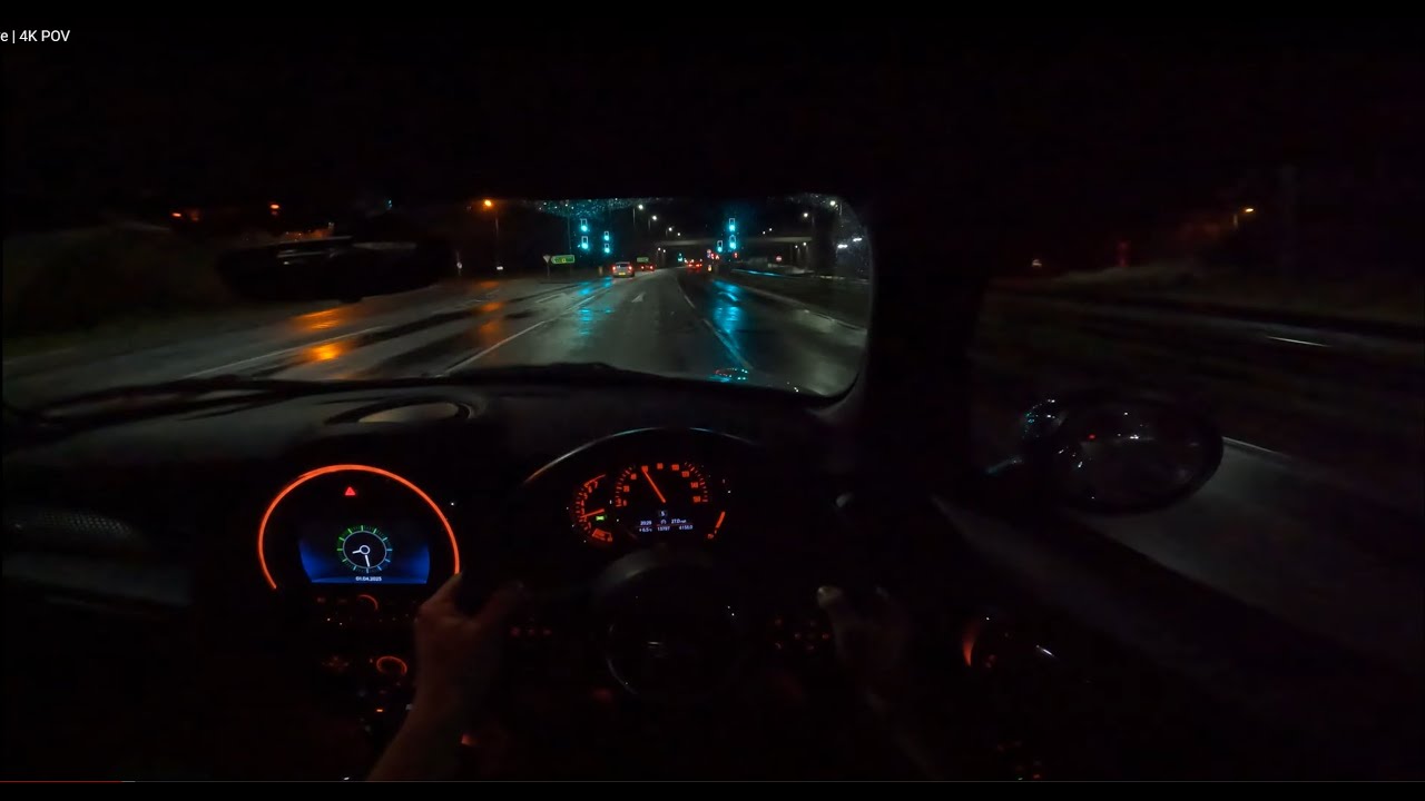 MINI COOPER S SPORT (200BHP) | NIGHT DRIVE | 4K POV - YouTube