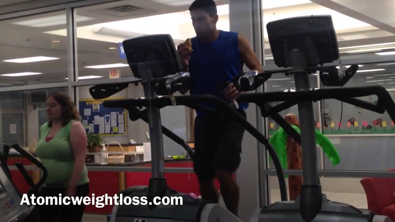 Eating doughnuts and working out - YouTube