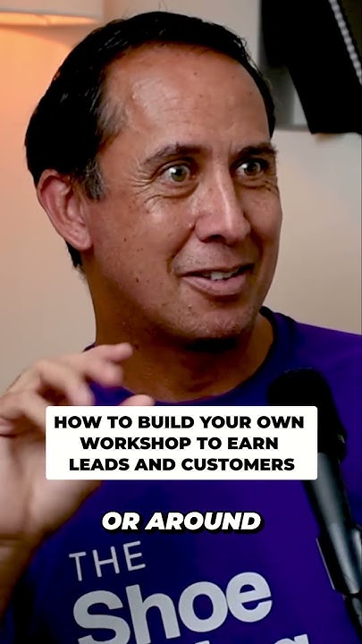 Start doing workshops! - YouTube