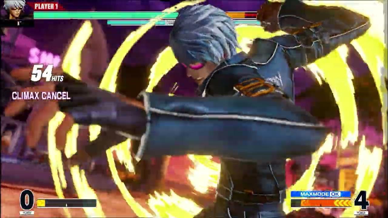 KOF XV K Dash TOD Combo 99 Hits - YouTube