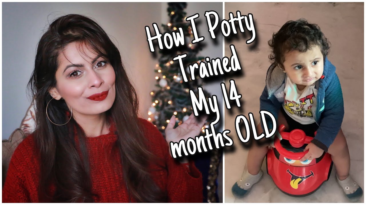 How I Potty Trained My 14 months Old | Potty training at 1 year ...