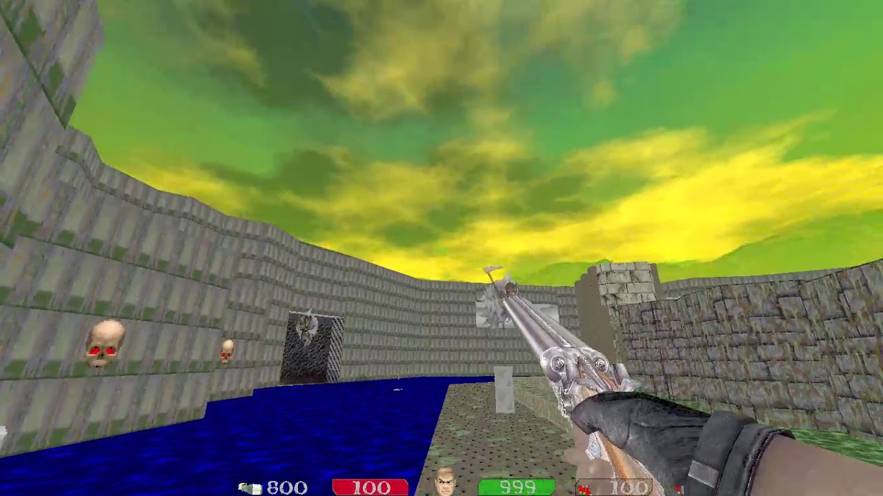 DOOM MOD PSYCHOPHOBIA PSYCHO PHOBIA By 0xCobalt MAP 85 - YouTube
