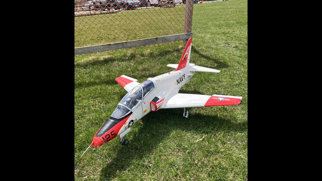 Freewing T 45 V1 Goshawk 90mm edf Rc jet Maiden flight - YouTube