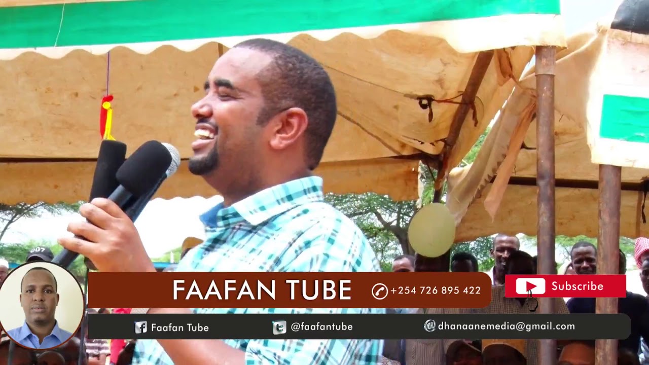WAJIR WEST MP AHMED KALOSH "REE GARISSA 4 BILOOD NASIIYA+ QOLASALKII ...