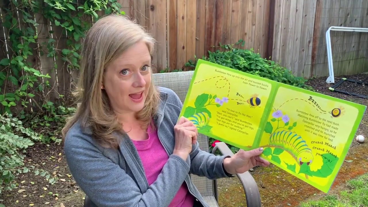 The Crunchy Munchy Caterpillar with Ms. Beckie | UCNSkids - YouTube