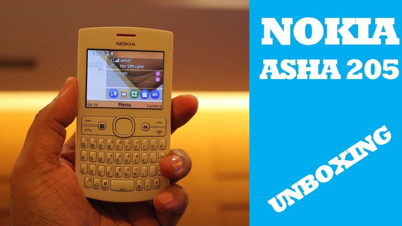 Nokia Asha 205 Orange