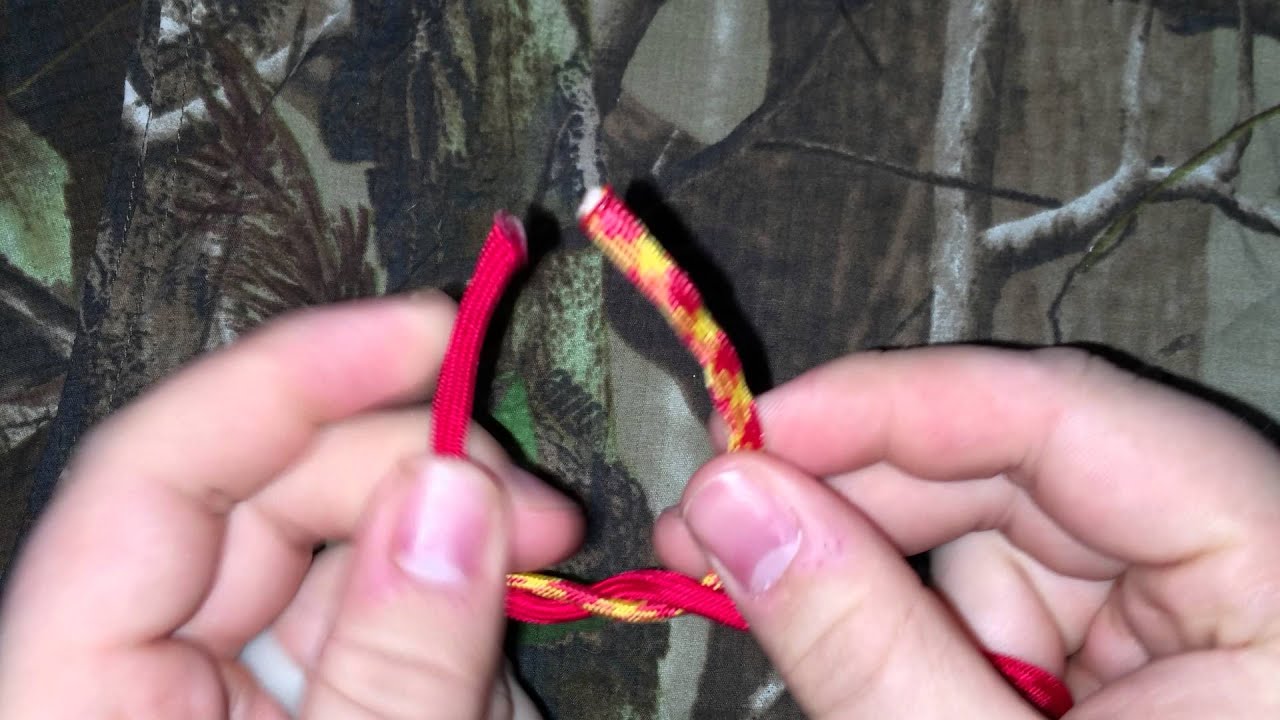 Knotty minute #3, Square/Reef knot tutorial - YouTube