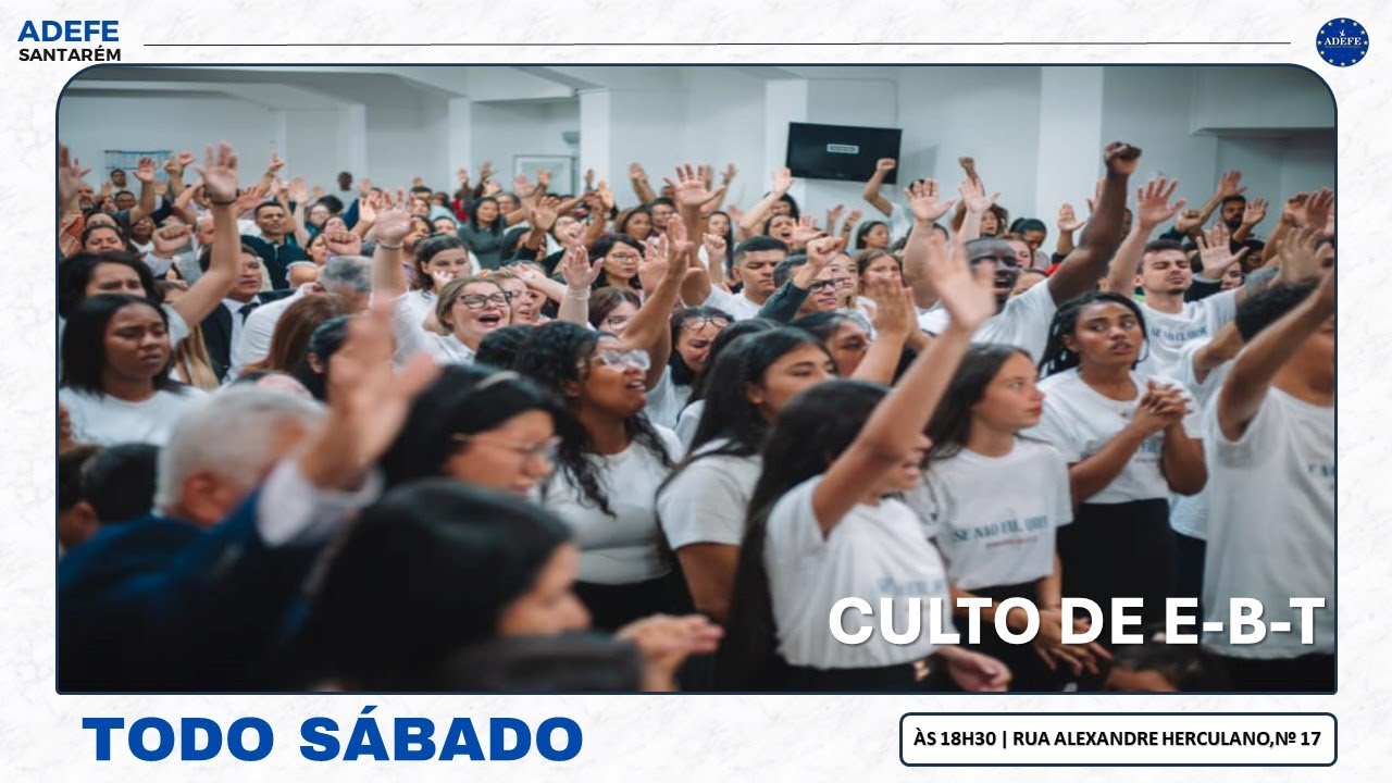 28/10/2023 | Preb.Jorge Cunha| Culto de E.B.T | ADEFE Santarém # ...