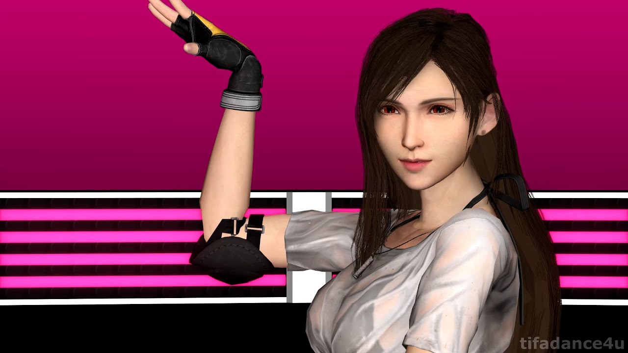 [MMD] Pretty Savage / BLACKPINK - Tifa Lockhart kpop dance ファイナルファンタジー7 ...