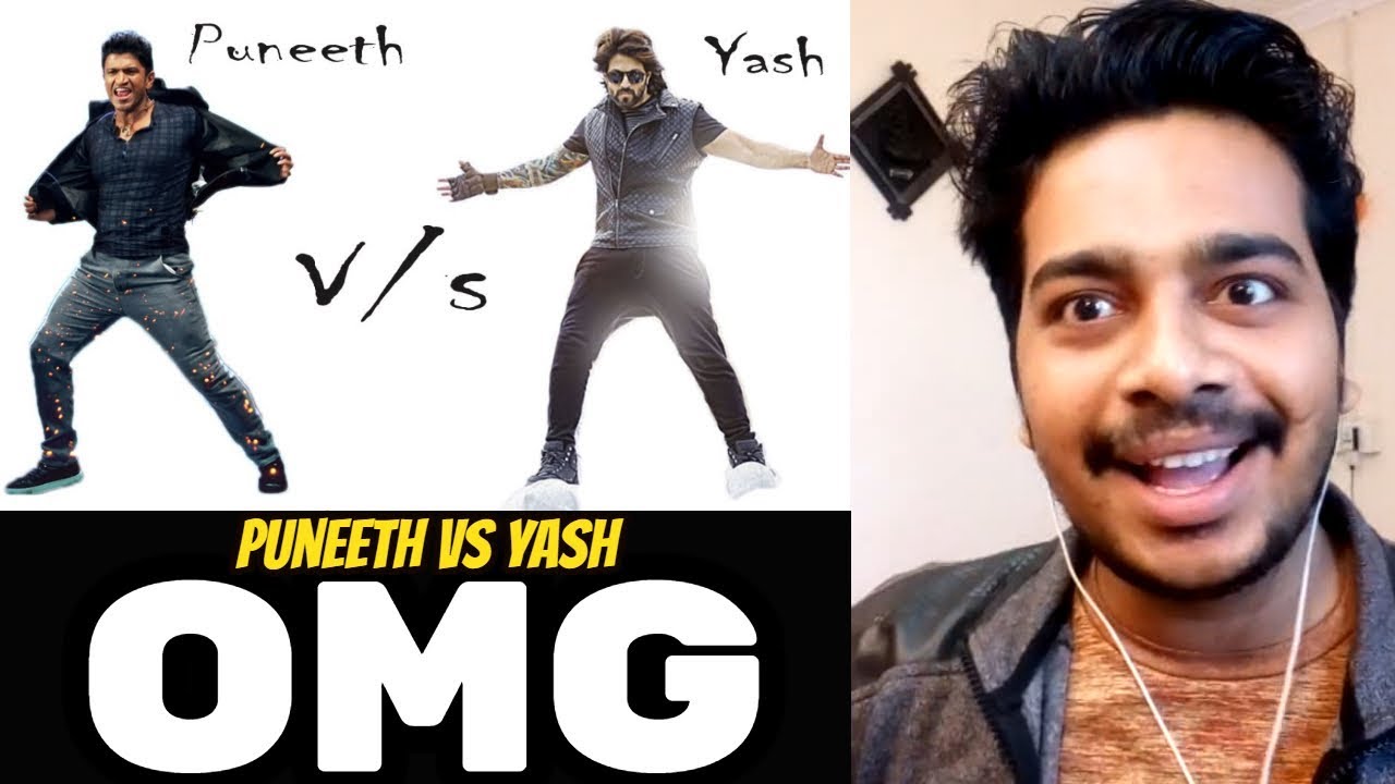Puneeth Rajkumar vs Yash Dance REACTION Video | Oye Pk | Rocking Star YASH - YouTube