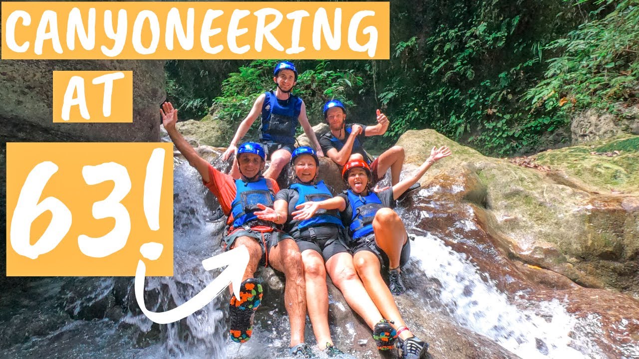 KAWASAN FALLS CEBU CLIFF JUMPING- CANYONEERING IN MOALBOAL - YouTube