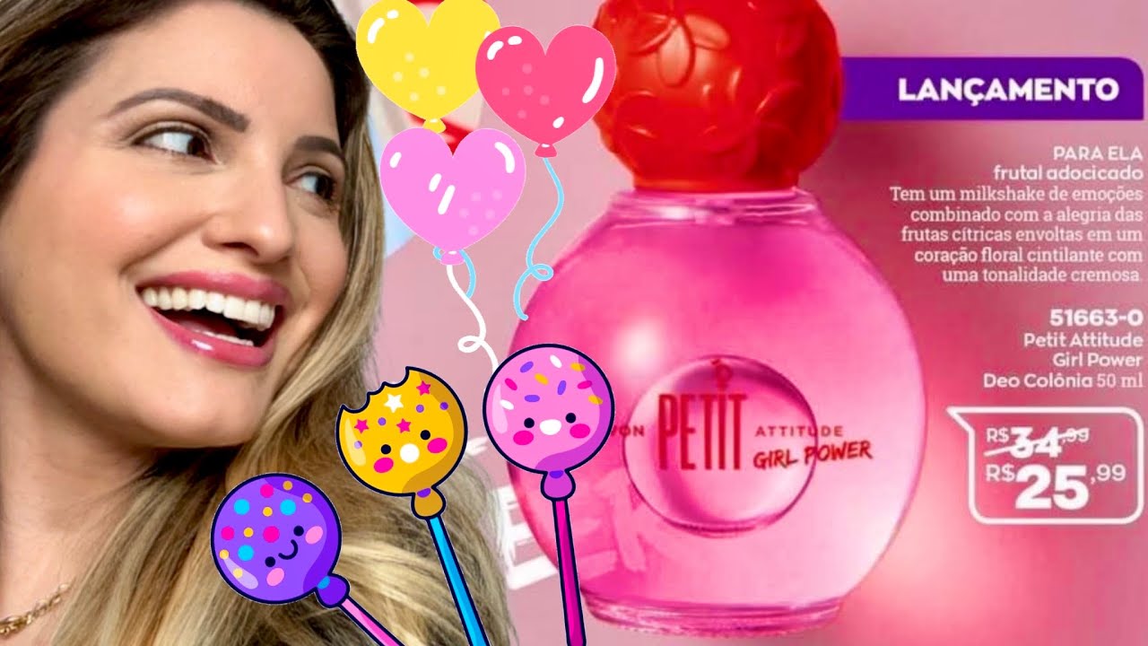RESENHA DO PERFUME PETIT GIRL POWER AVON LANÇAMENTO - YouTube