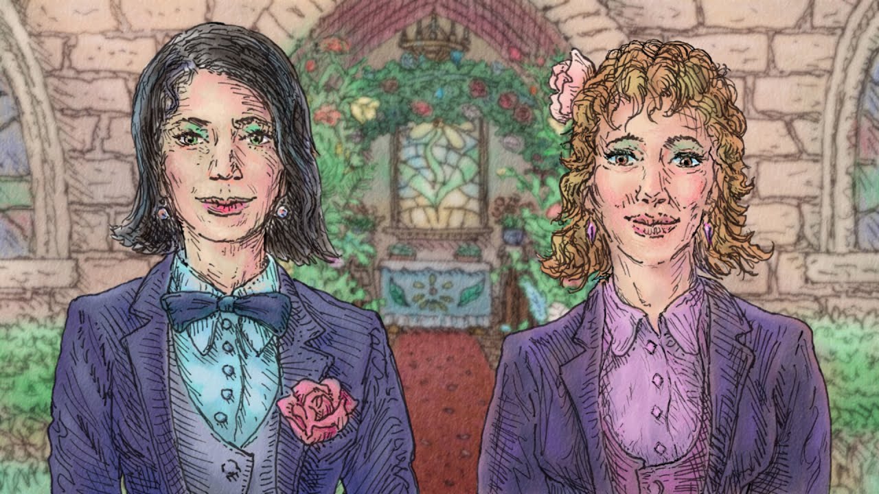 Two Wife Wedding by Steve Stajich animation by Pete McCabe - YouTube