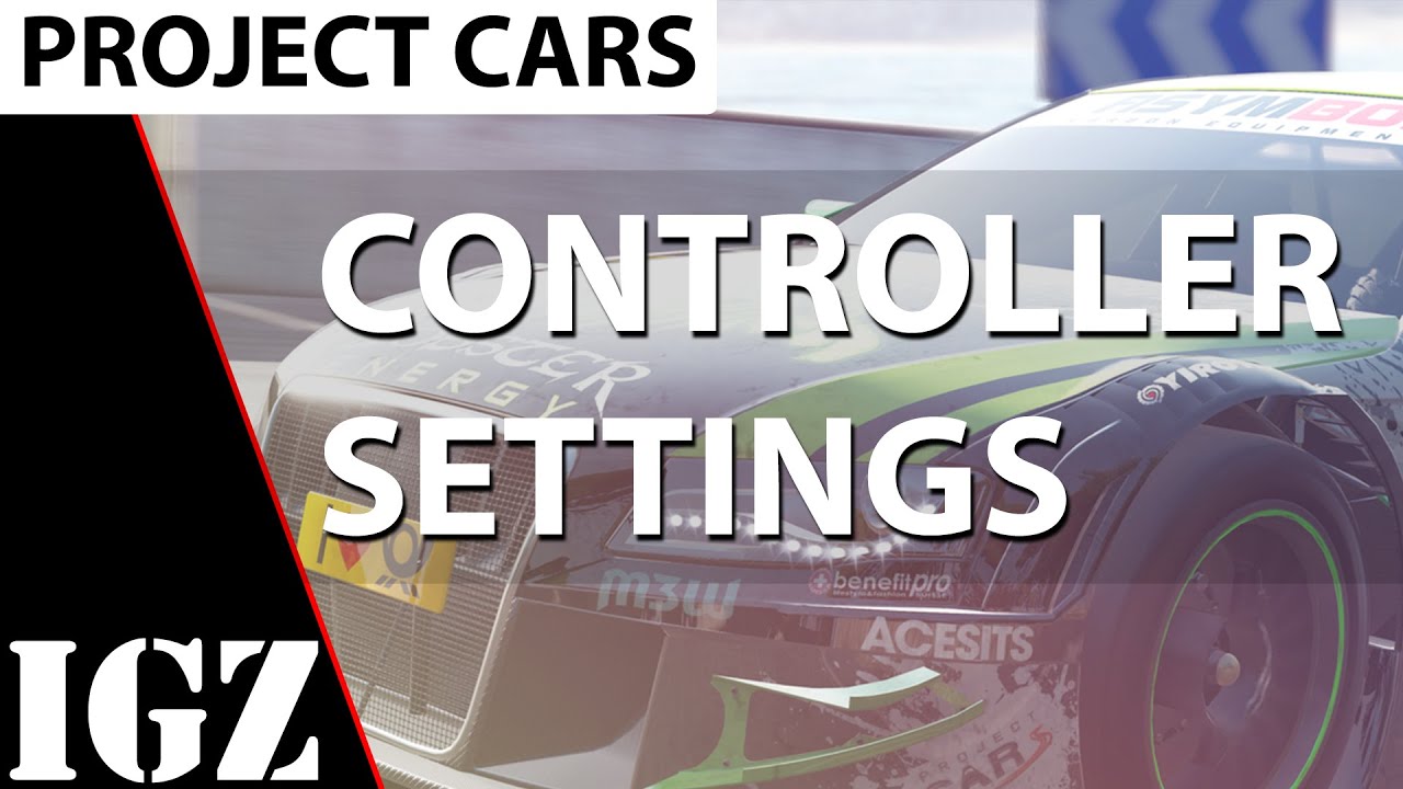 Controller settings for PC | Project CARS - YouTube