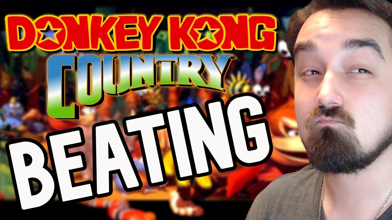 BEATING Donkey Kong Country - YouTube
