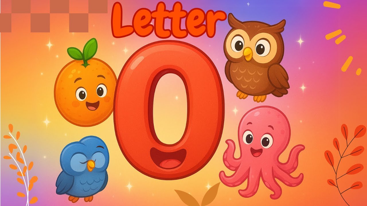 Letter O Song for Kids | Learn ABC with Fun Words & Sounds | Tiny Beats ...