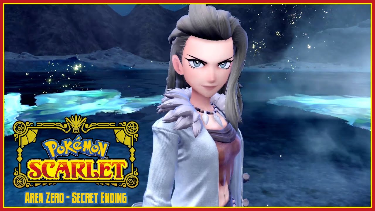 Pokémon Scarlet Version | The Hidden Treasure of Area Zero | Secret ...