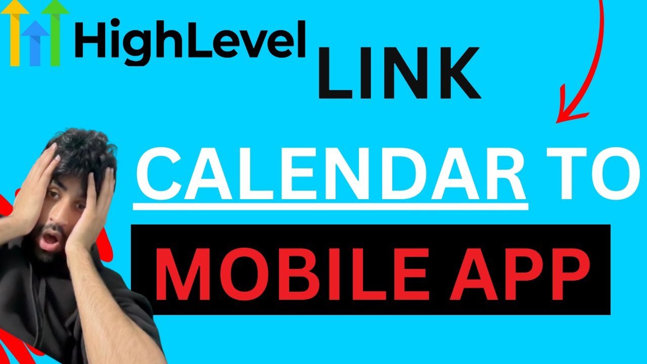 link GoHighlevel CALENDAR to MOBILE APP - Beginner Friendly Tutorial ...