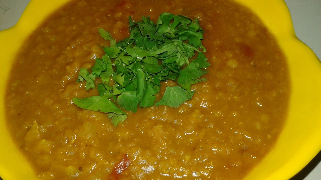 Healthy masoor dal recipe - YouTube