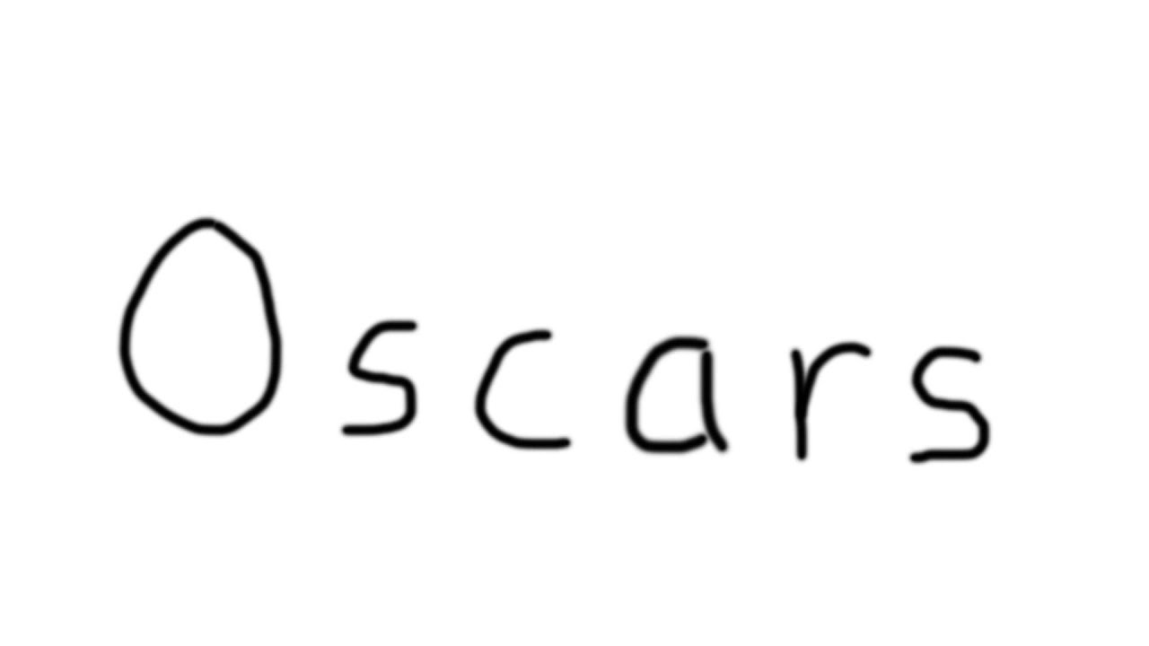 OSCARS 2020!VERY EASY!HOW TO TURN THE WORD OSCARS INTO CARTOON - YouTube