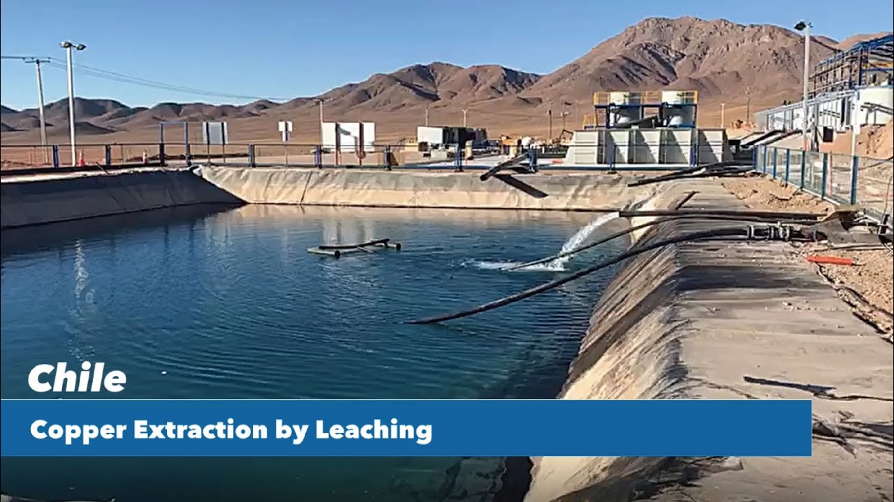 Chile - Copper Extraction by Leaching | HCP PUMP - YouTube