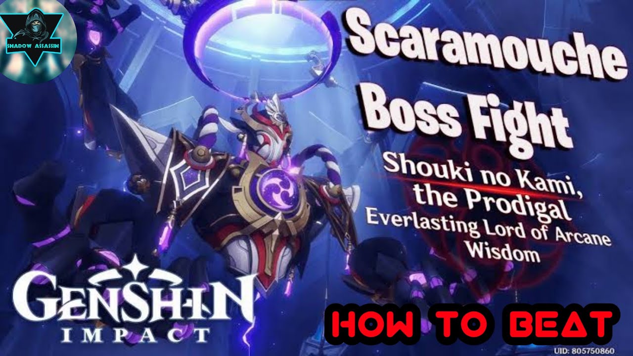 How to Defeat Scaramouche/Wanderer Weekly Boss Genshin Impact - YouTube