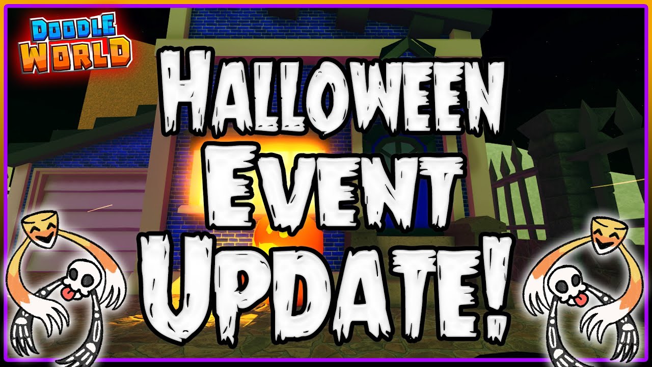 Halloween Event Update! Doodle World (2022) - YouTube