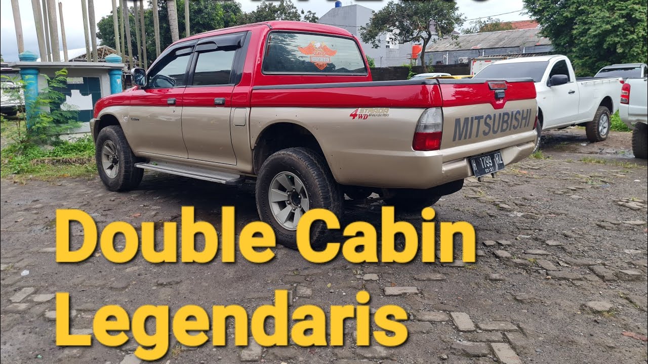 Mitsubishi Strada L 200 GLS 4x4 2005 "TERJUAL" - YouTube