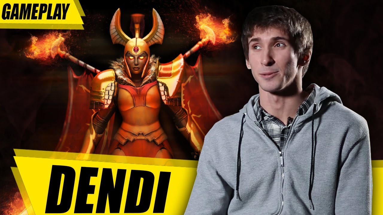 Dendi Navi Legion Commander - YouTube