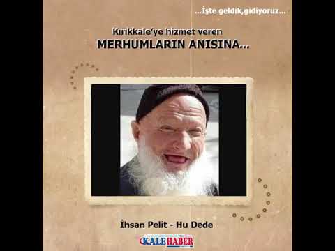 KIRIKKALE YE HİZMET VERENLERİN ANISINA