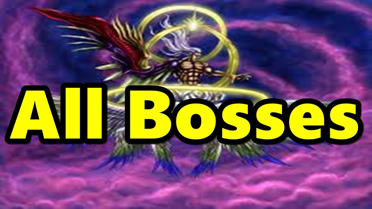 Final Fantasy VII All Bosses - All Boss Fights - YouTube