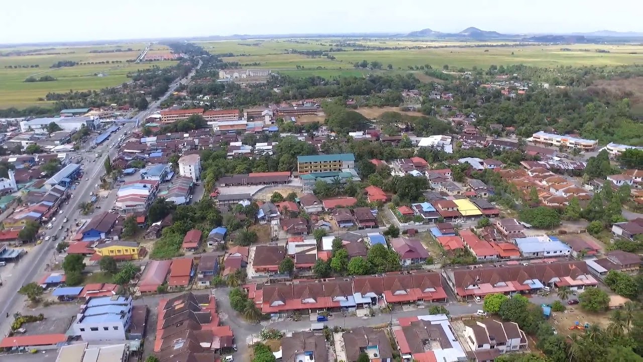 Pemandangan Udara Guar Chempedak Drone Aerial View - YouTube