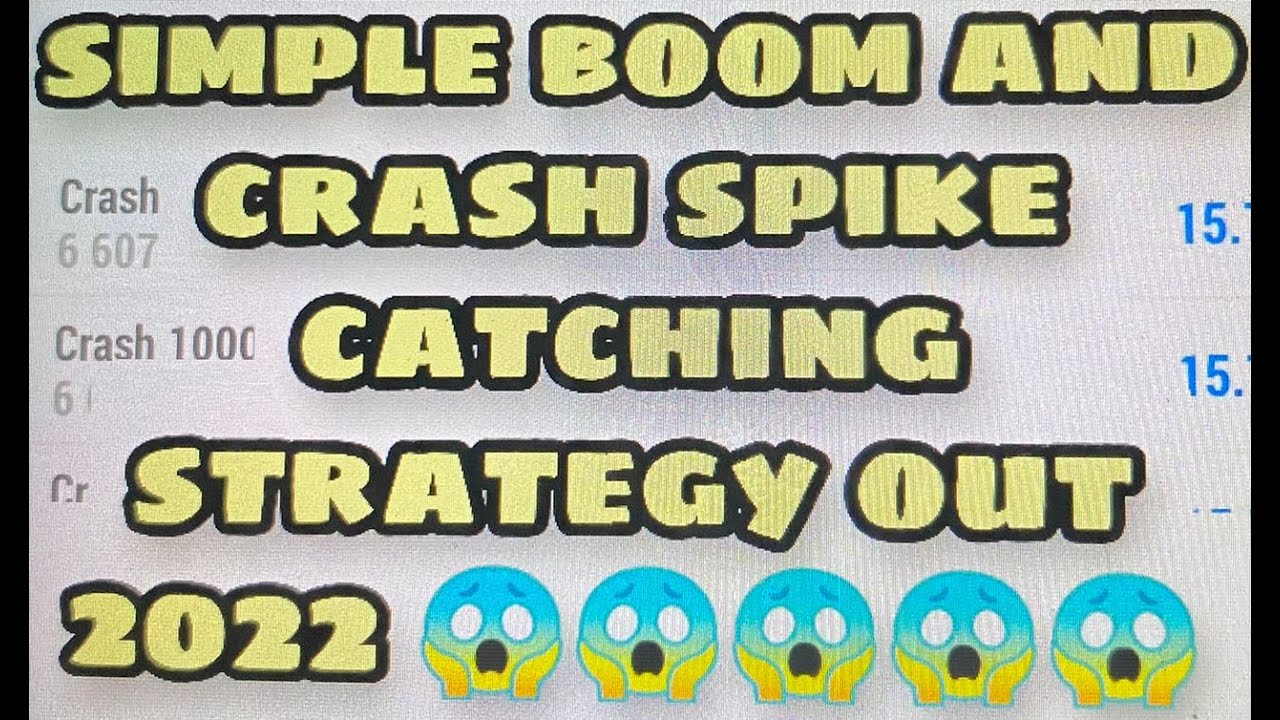 SIMPLE BOOM AND CRASH SPIKE CATCHING STRATEGY. 2023 VVIP 😱😱 - YouTube