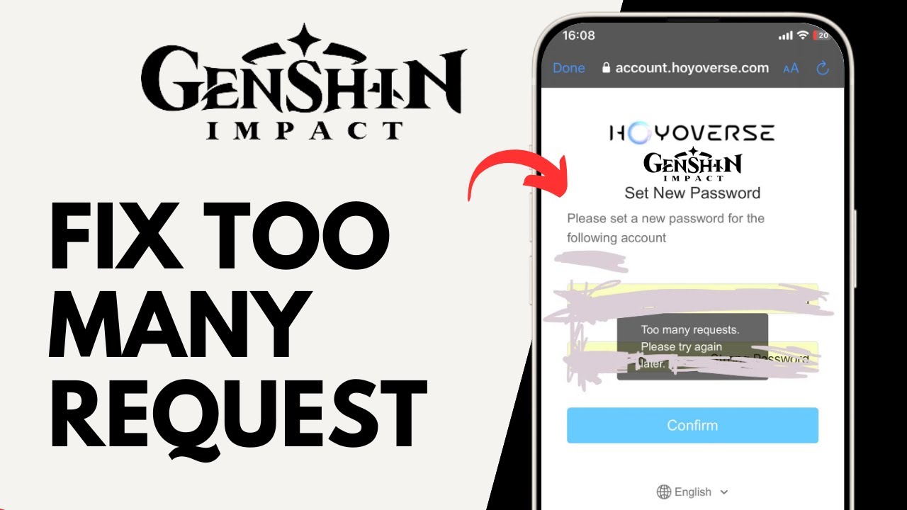 How to Fix too Many Request Please Try Again Later on Genshin Impact ...
