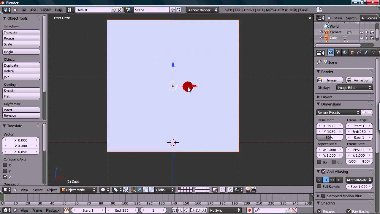 Blender Basics 4. Object Manipulation - YouTube