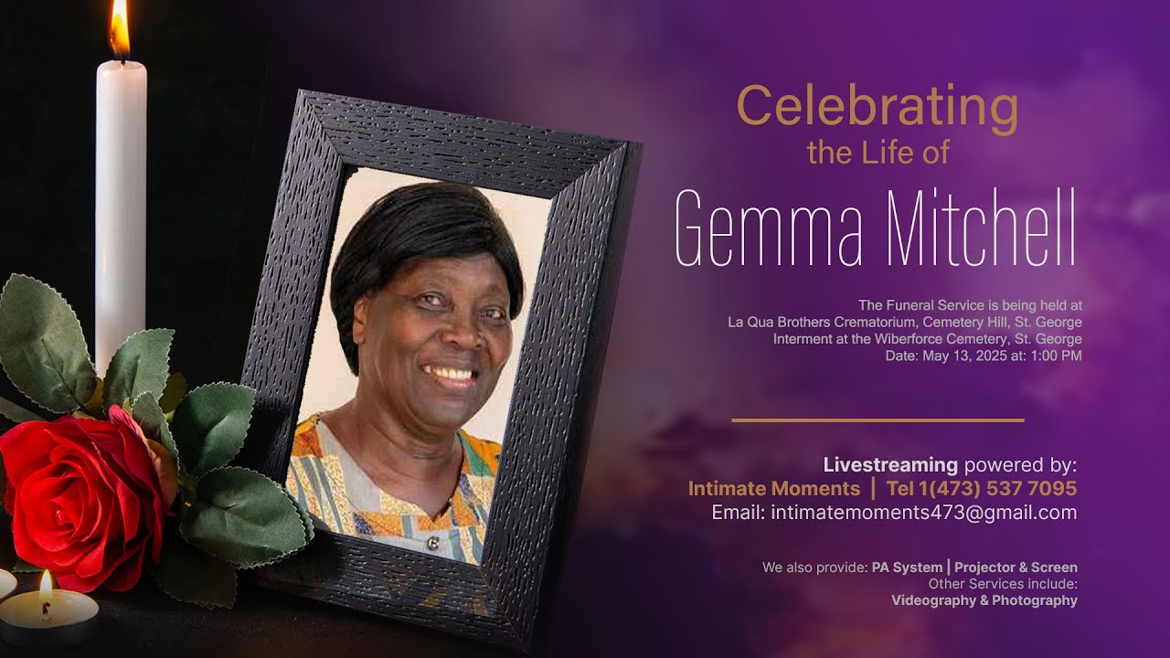 Celebrating The Life of Gemma Mitchell - YouTube