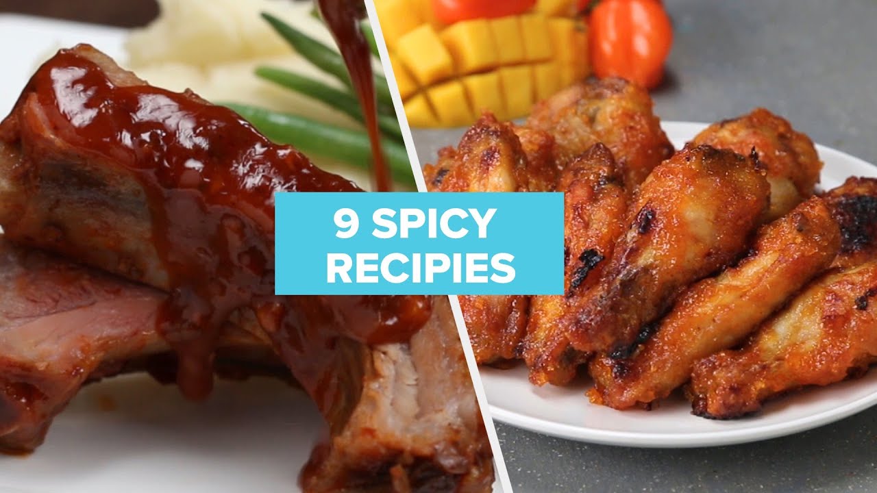 Could You Handle The Heat On These 9 Spicy Recipes? - YouTube