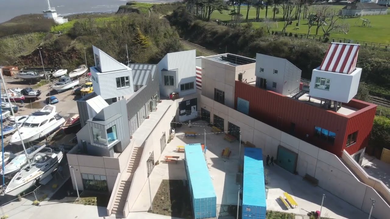 EAST QUAY WATCHET Accommodation Pods - YouTube