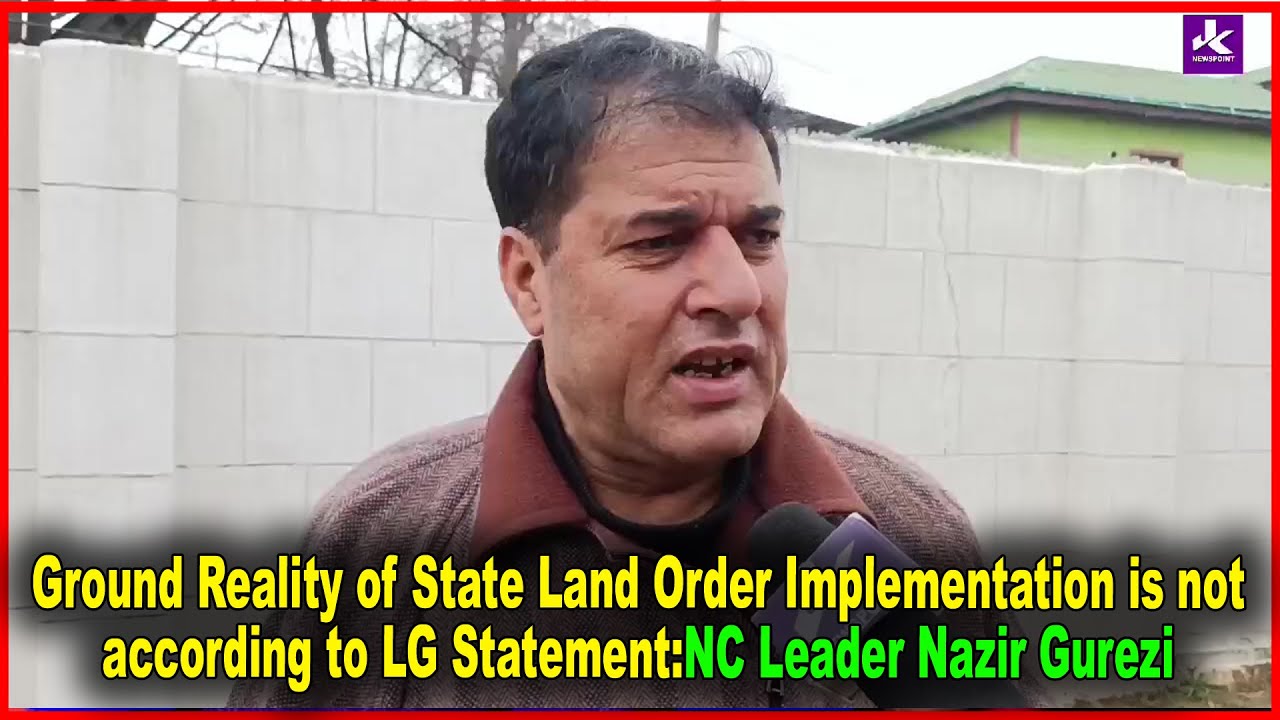 "Ground Reality of State Land Order Implementation is not according to ...