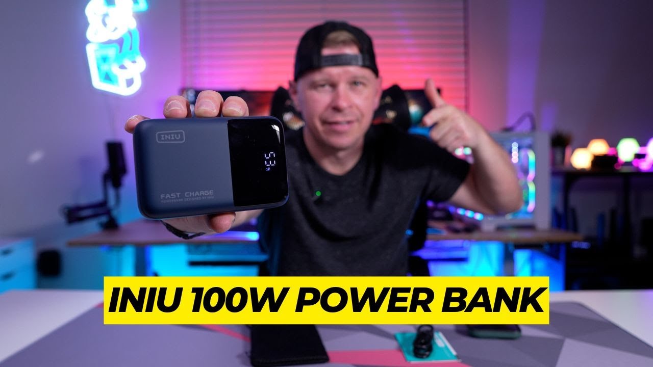INIU 100W Power Bank Review - YouTube