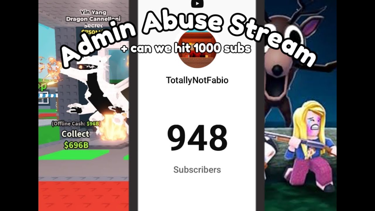 sab admin abuse! ( yin yang update) - YouTube