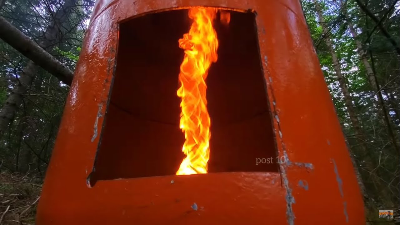I Built a Firenado Generator, Fire Tornado Chamber - YouTube